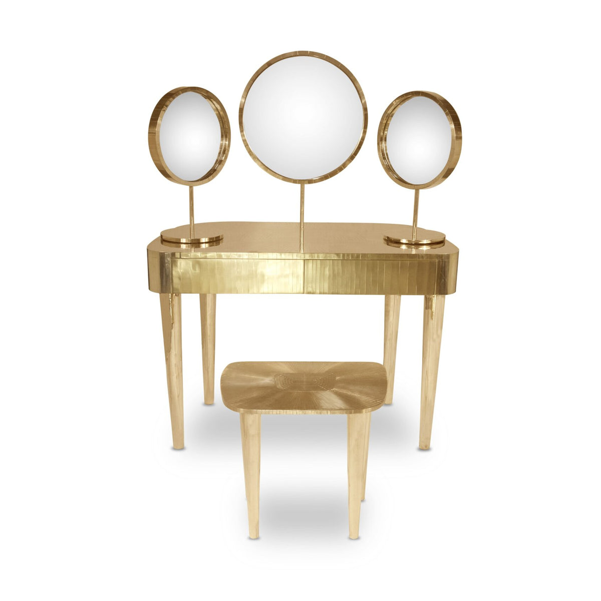 Woman in Paris Oro Mirror Table – Cocolea