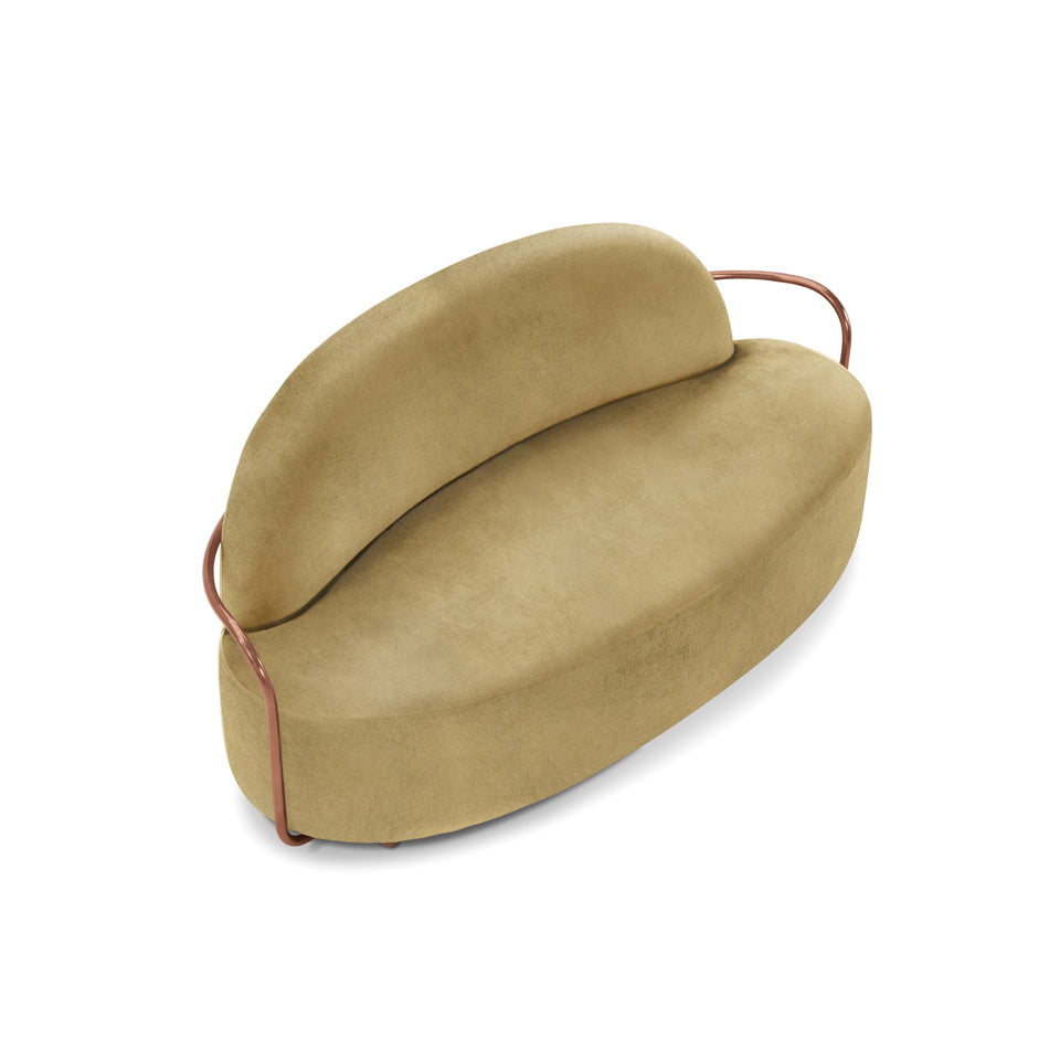 Orion Sofa Gold Rose – Cocolea