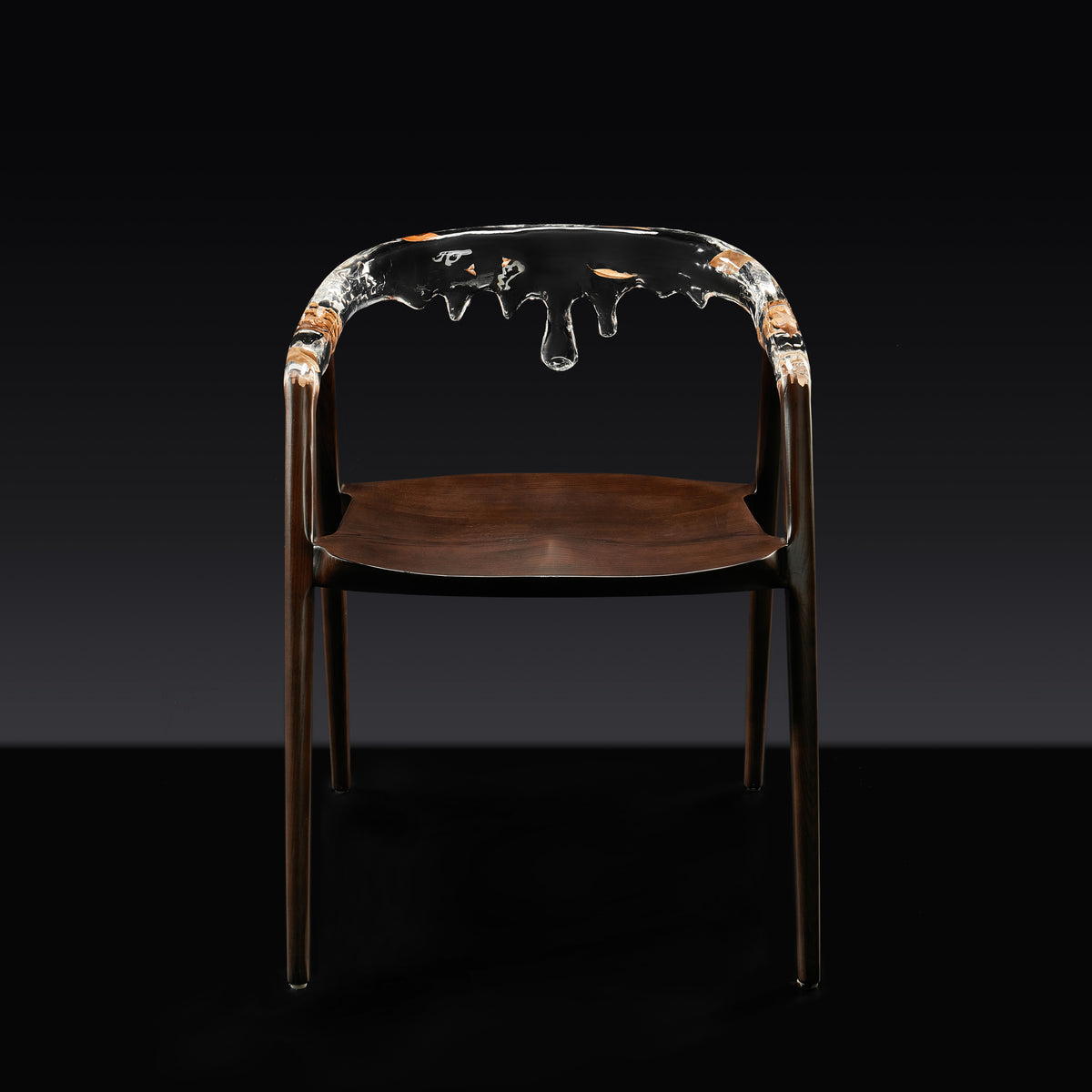 Dripping Chair (With Solid Wood) – Cocolea