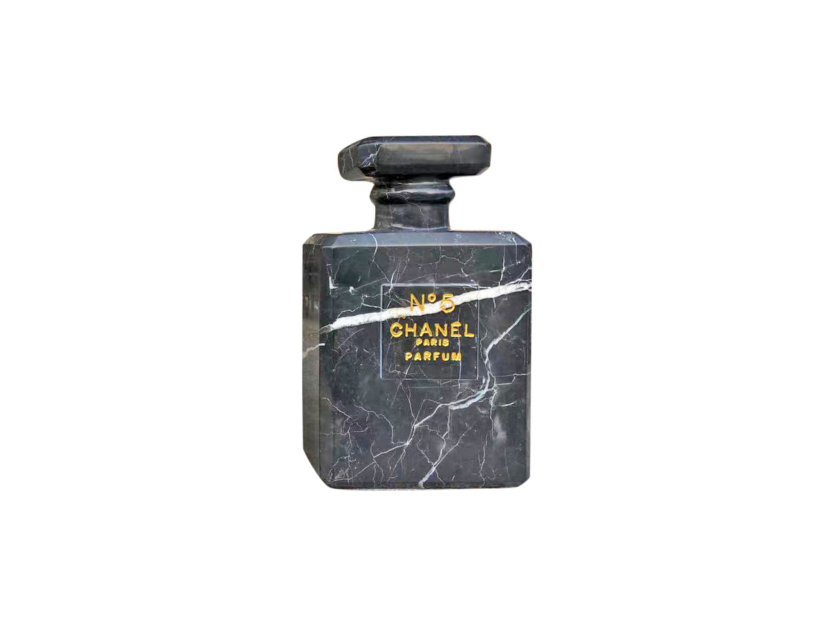 Black Marble Chanel No5 Perfume Sculpture – Cocolea